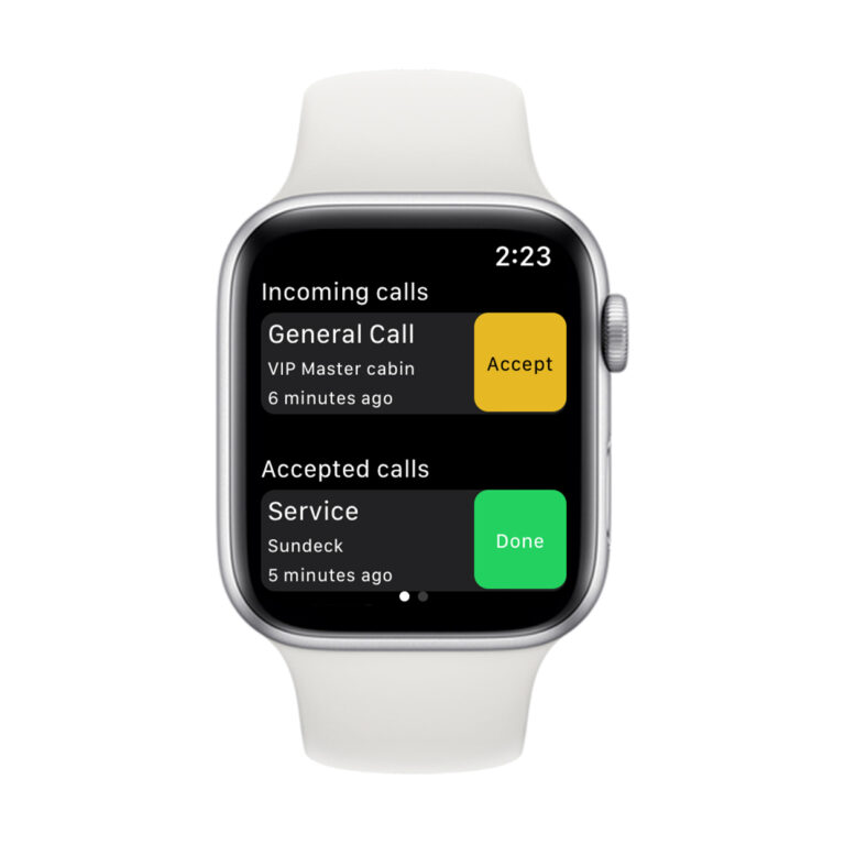 GEST Service Call System | YachtCloud | Butler Call System