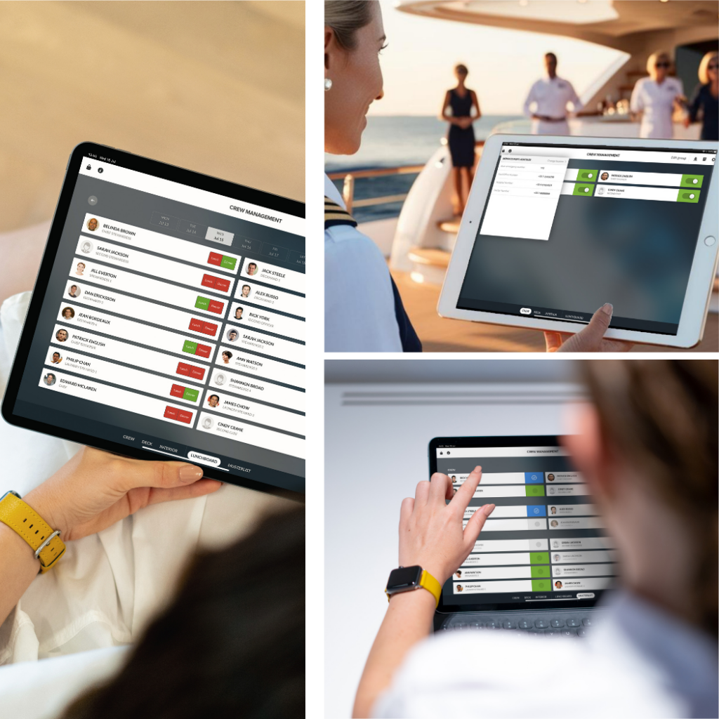 Discover CrewBoard by YachtCloud | Technology for luxury